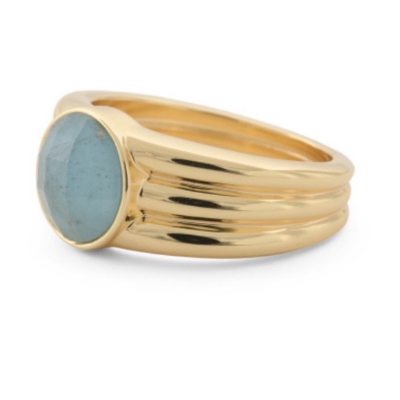 Gorjana | Jewelry | Nwt Gorjana Power Gemstone Reed Ring For Calming In ...